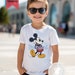 Super Cute Retro Mickey Classic Mickey Tee Shirt, Cute Boys or Girls ...