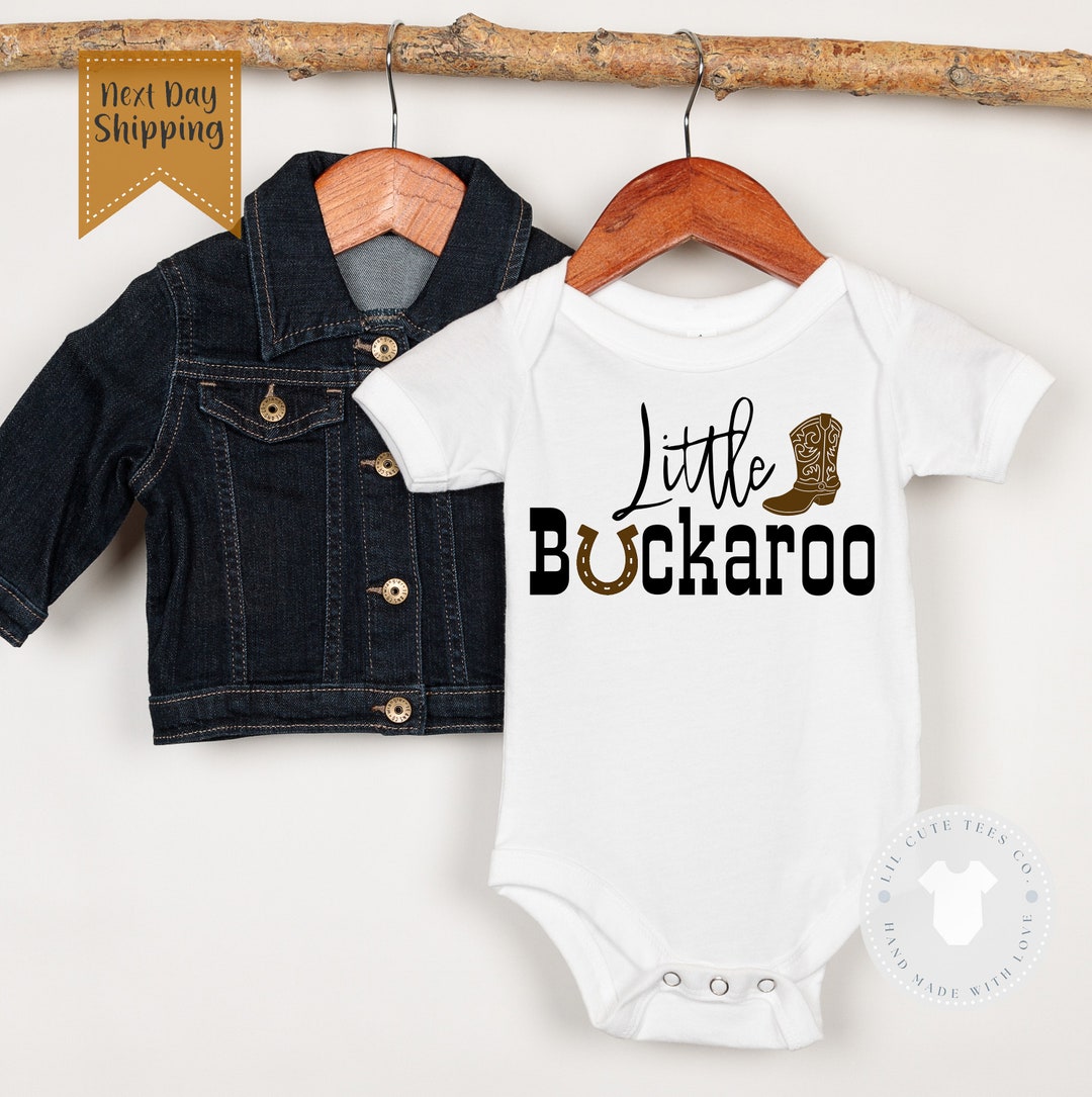 Little Buckaroo Bodysuit: Ranch Life Baby Shirt - Etsy
