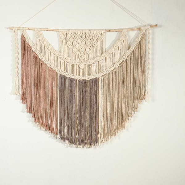 Large Ivory Wall Tapestry - Etsy