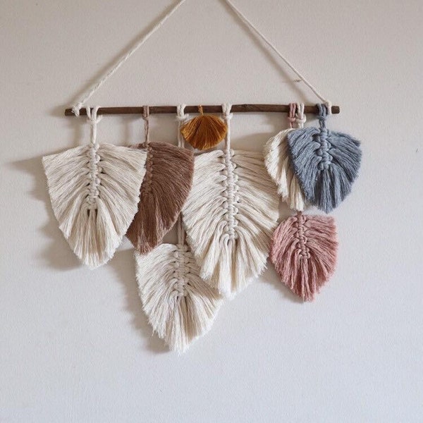 Macrame Leaf Pattern - Etsy