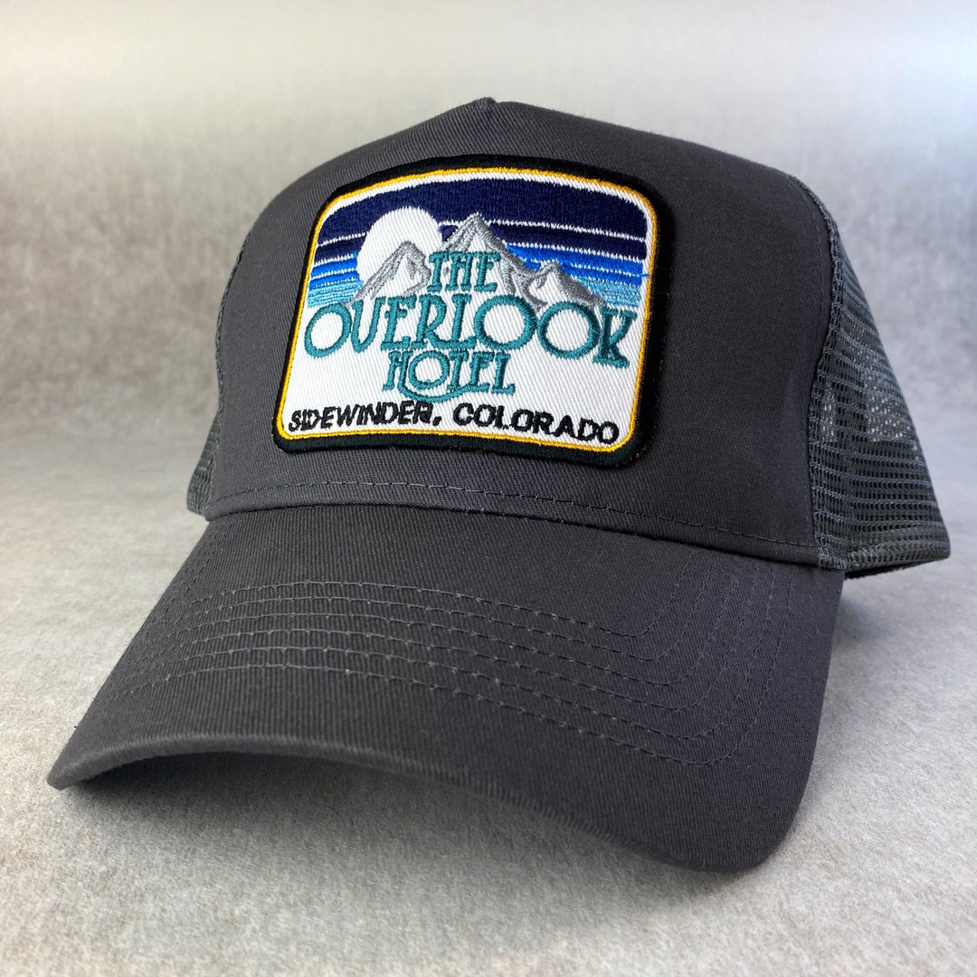 The Overlook Hotel Retro Trucker Cap Inspired by the Shining - Black - Etsy