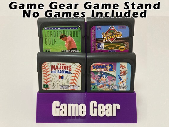 Sega Game Gear GG Game Display Stand - Etsy