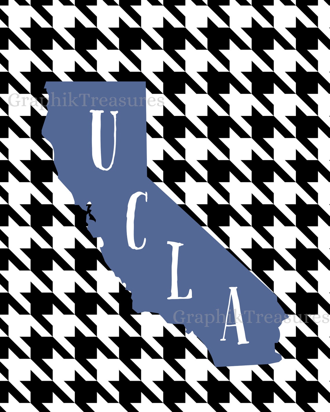 UCLA Wall Art, UCLA Wall Prints, UCLA Wall Decor, Dorm Decor, Bruins ...