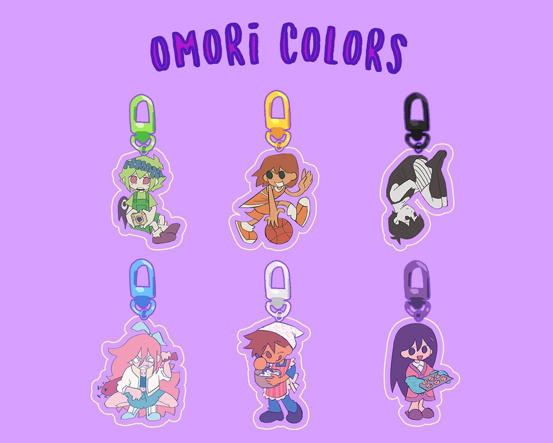 OMORI Colors Charms PREORDER - Etsy