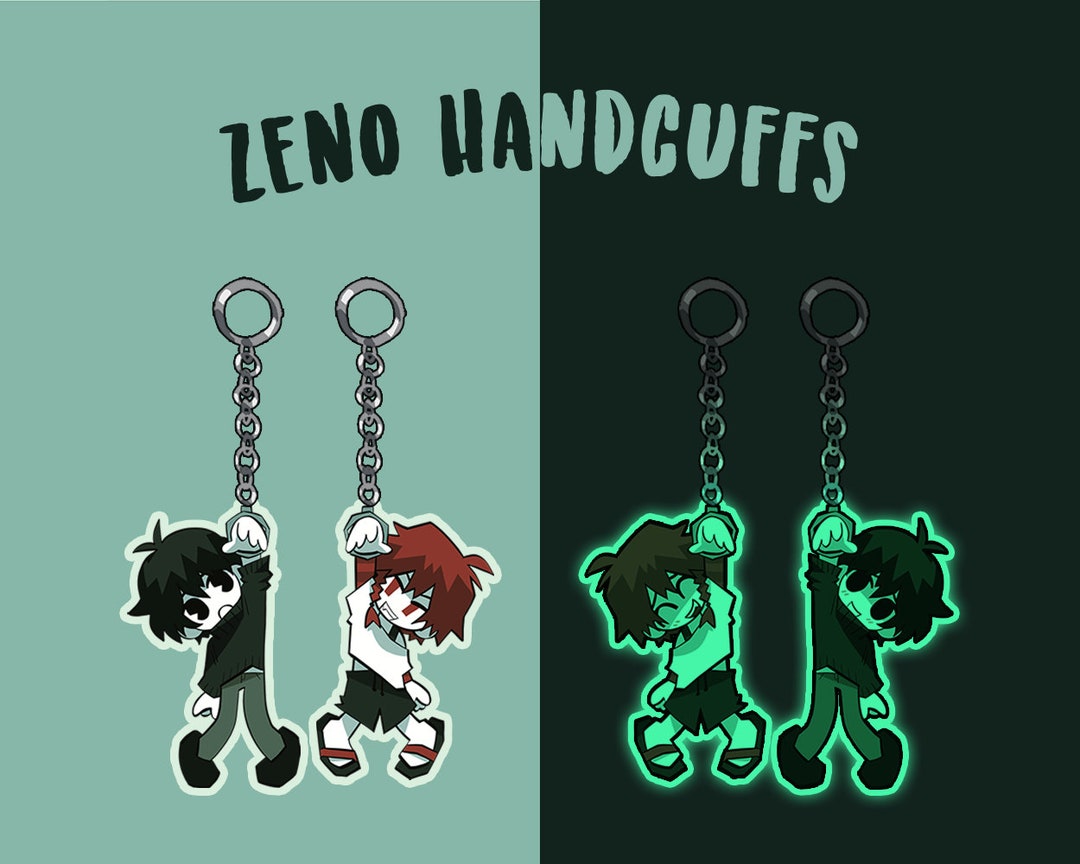 PREORDER ZENO Glow in the Dark Handcuff Charms - Etsy