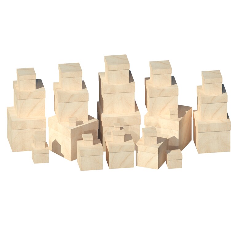27 Boxes Collection Pack Box Template Laser Cut Template - Etsy