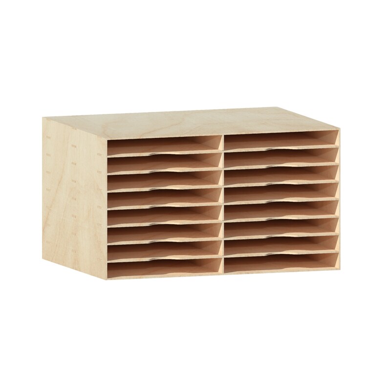 Desktop Organizer File Folio Size Pack 2 Laser Cut Design - Etsy