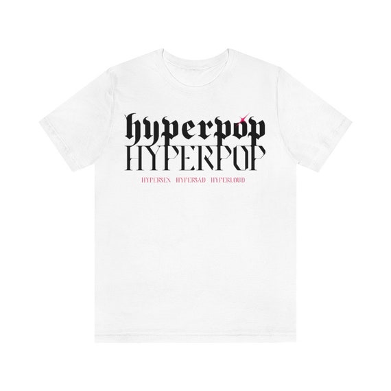 Hyperpop Logo in Neon Pink - Etsy