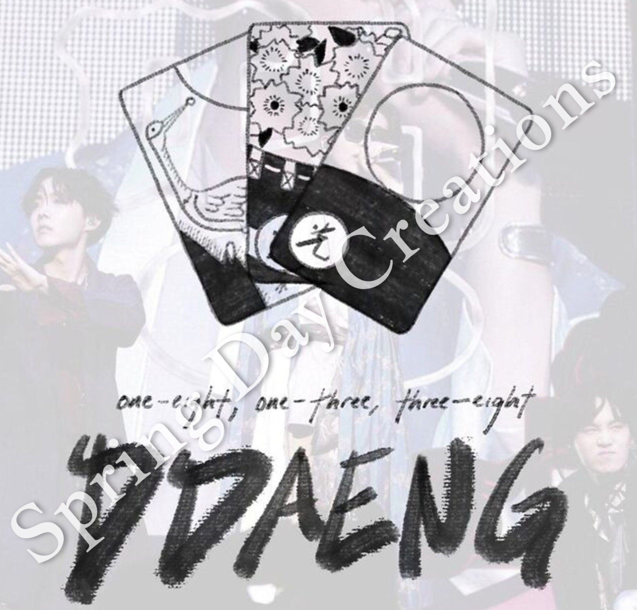 BTS Ddaeng Tote Bag - Etsy