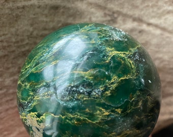 Emerald Crystal Sphere - Etsy