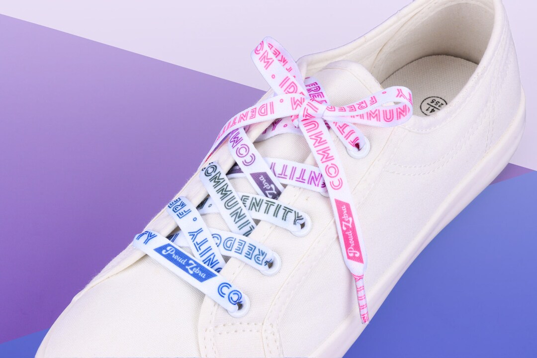 Genderfluid Pride Flag Shoelaces – Community, Identity - Etsy