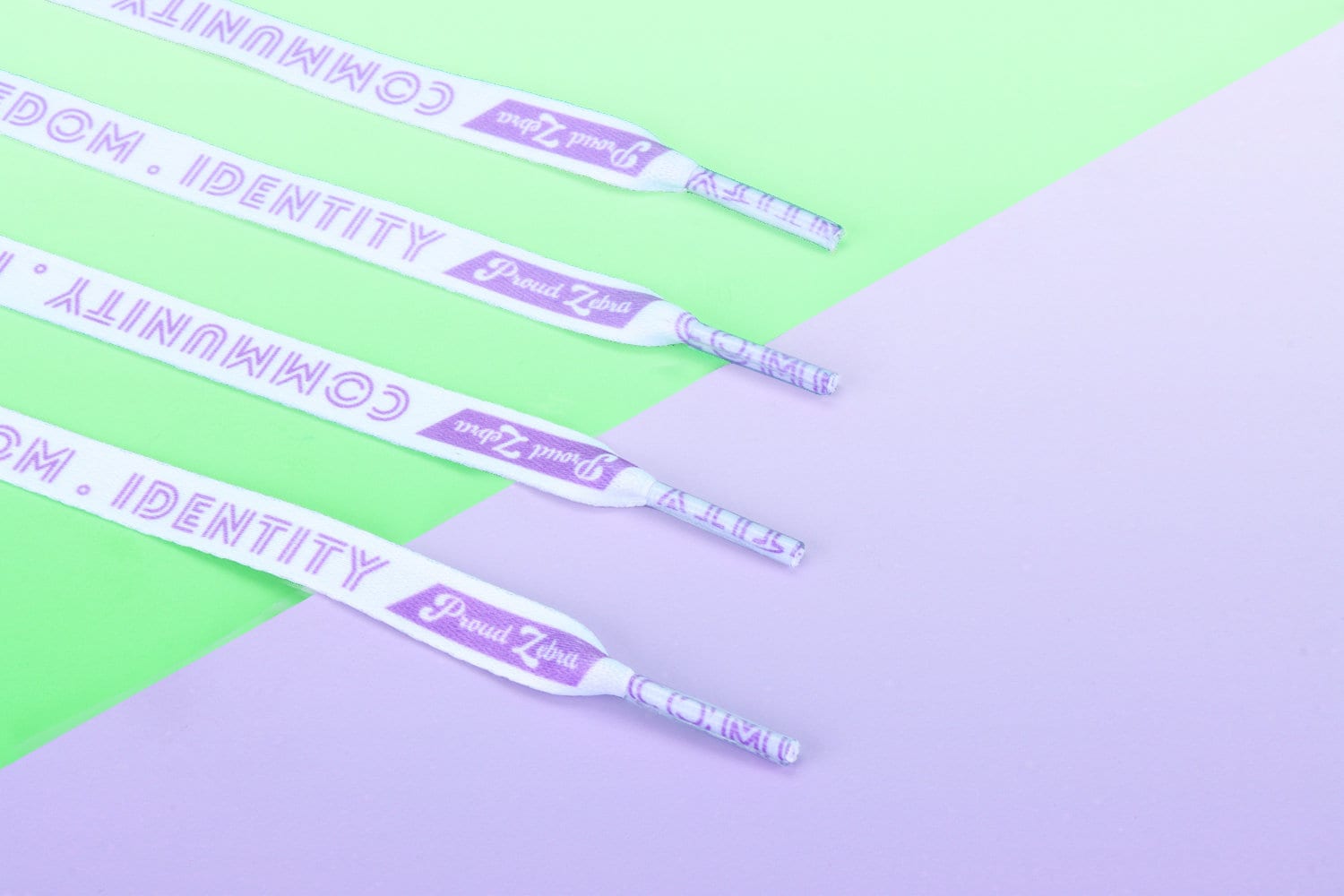 Genderqueer Pride Flag Love Lace Locks Shoe Clips Charm Non-binary Flag ...