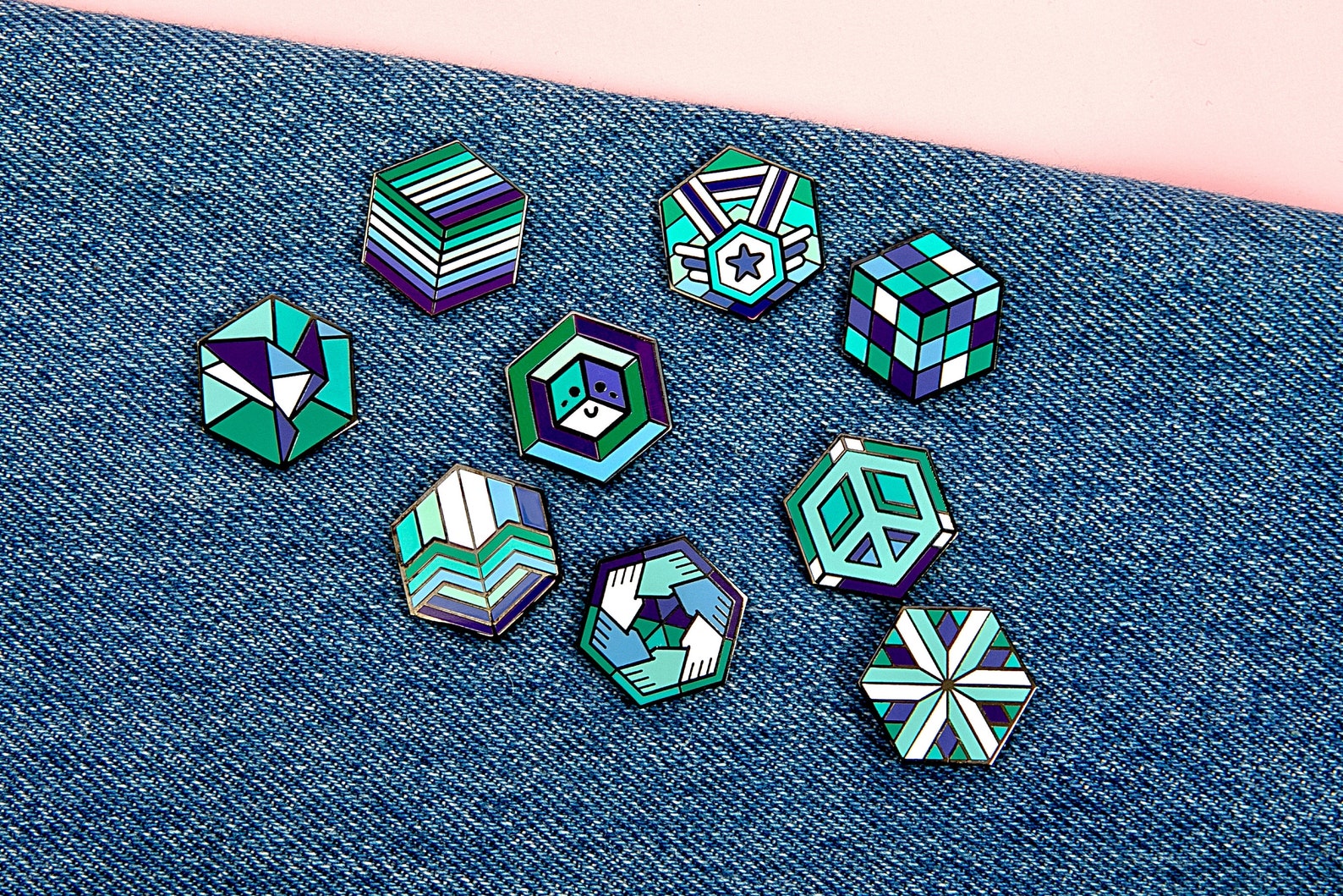 Gay MLM Pride Pins Medal Rubik's Multigender Abrosexual - Etsy