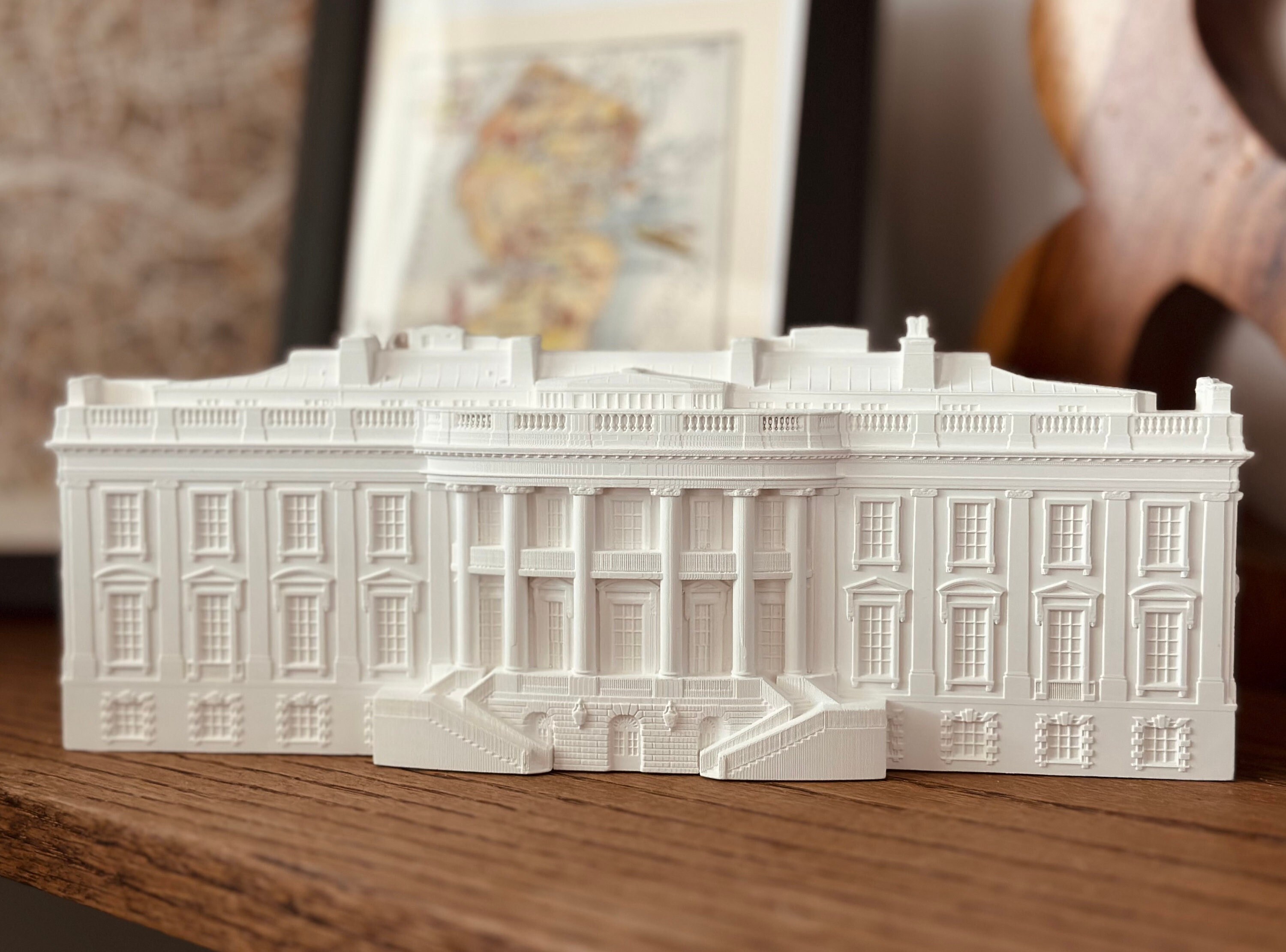 Plaster Model White House - Etsy