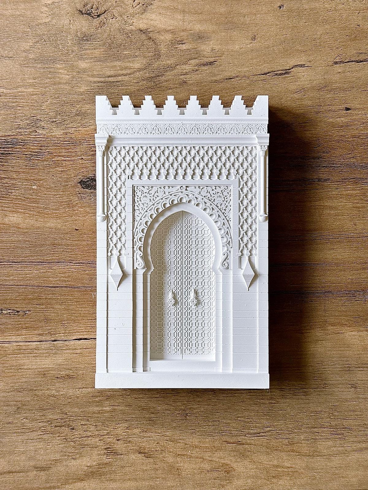 Architecture Plaster Model Morocco - Etsy