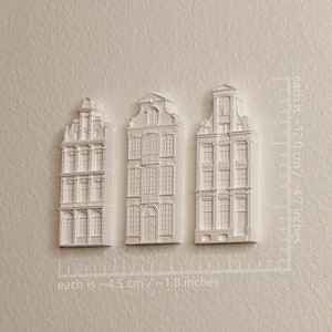 Plaster Mini-model 3-pack Netherlands - Etsy