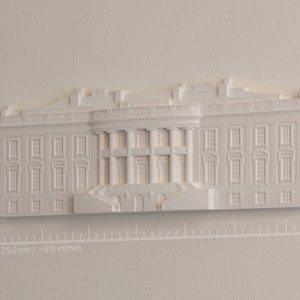 Plaster Model White House - Etsy