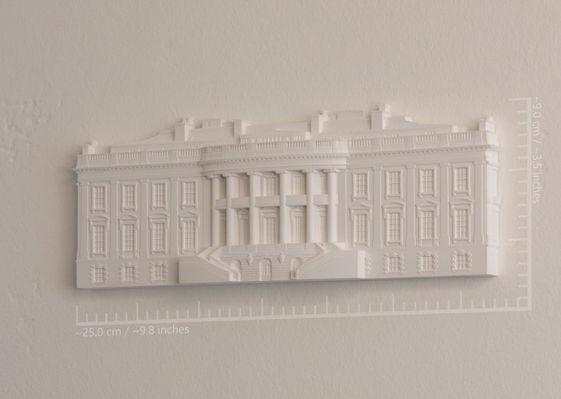 Plaster Model White House - Etsy