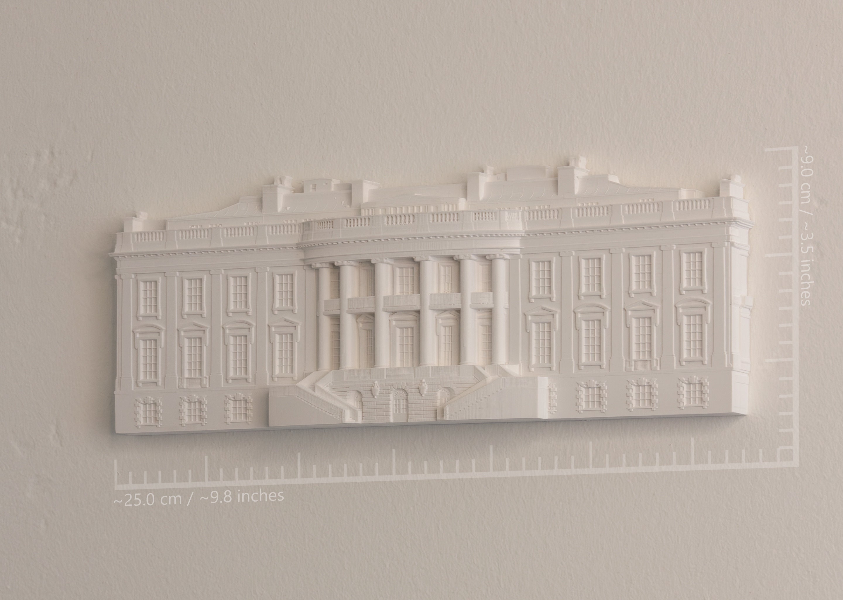Architecture Plaster Model White House - Etsy