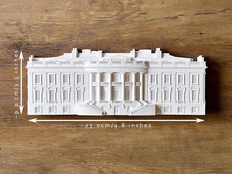Plaster Model White House - Etsy