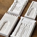Architecture Plaster Models 4 Pack Mini Doors - Etsy
