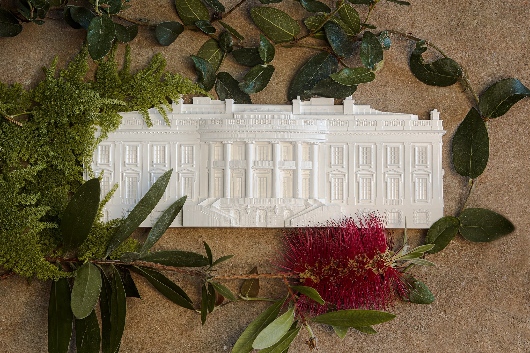 Architecture Plaster Model White House - Etsy