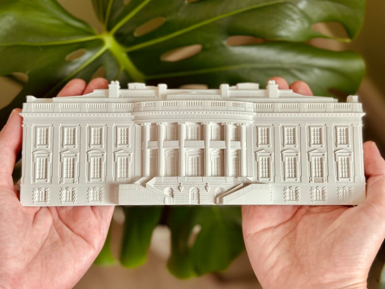 Plaster Model White House - Etsy