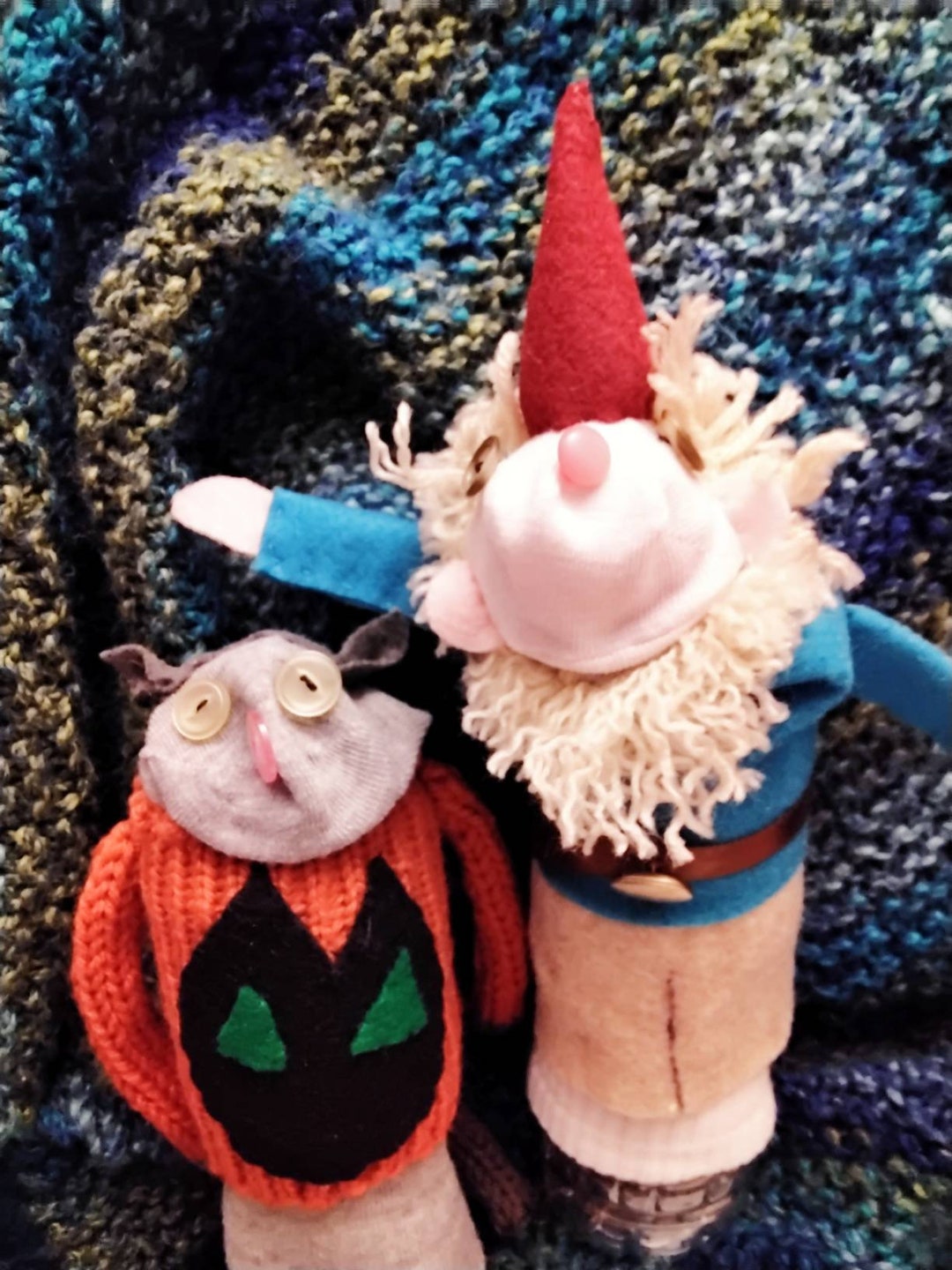 Puppet Party With a Friend. Kit to Make Two Sock Puppets - Etsy