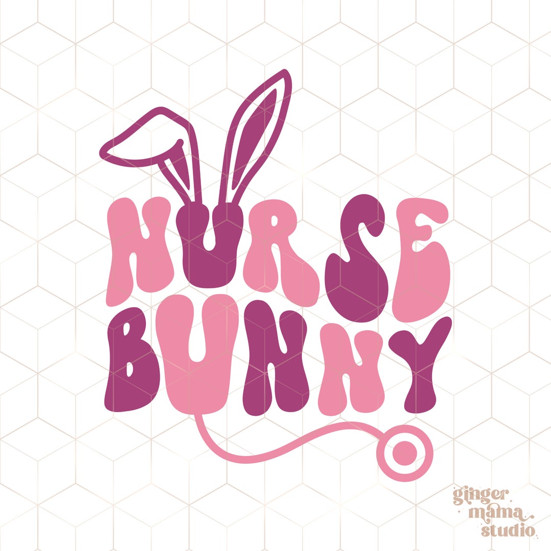 Nurse Bunny Stethoscope Png, Nurse Bunny Ears Png, Easter Nurse Png ...