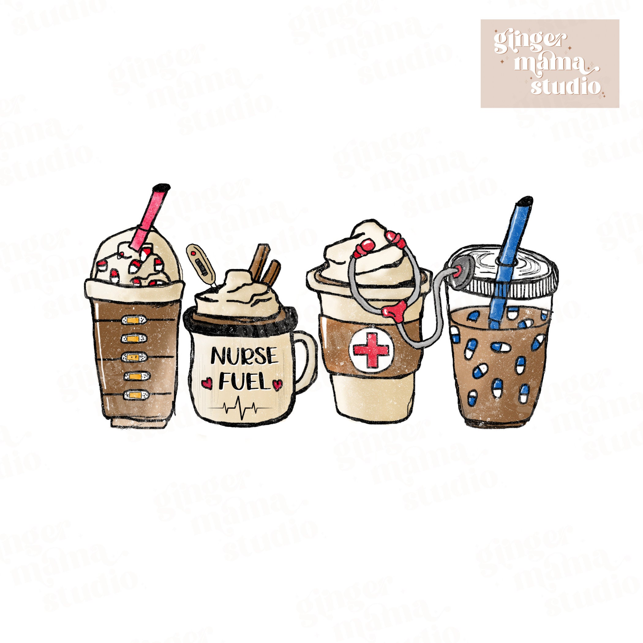 Nurse Fuel Png, Nurse Coffee Lover Png, Registered Nurse Png, Coffee ...