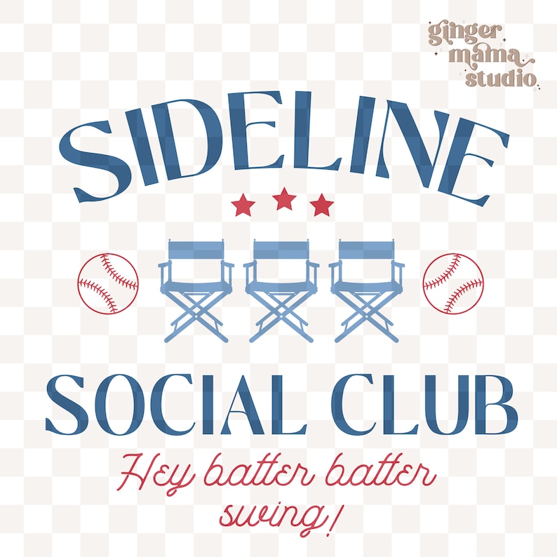 Sideline Social Club Png, Baseball Social Club, Hey Batter Batter Swing ...