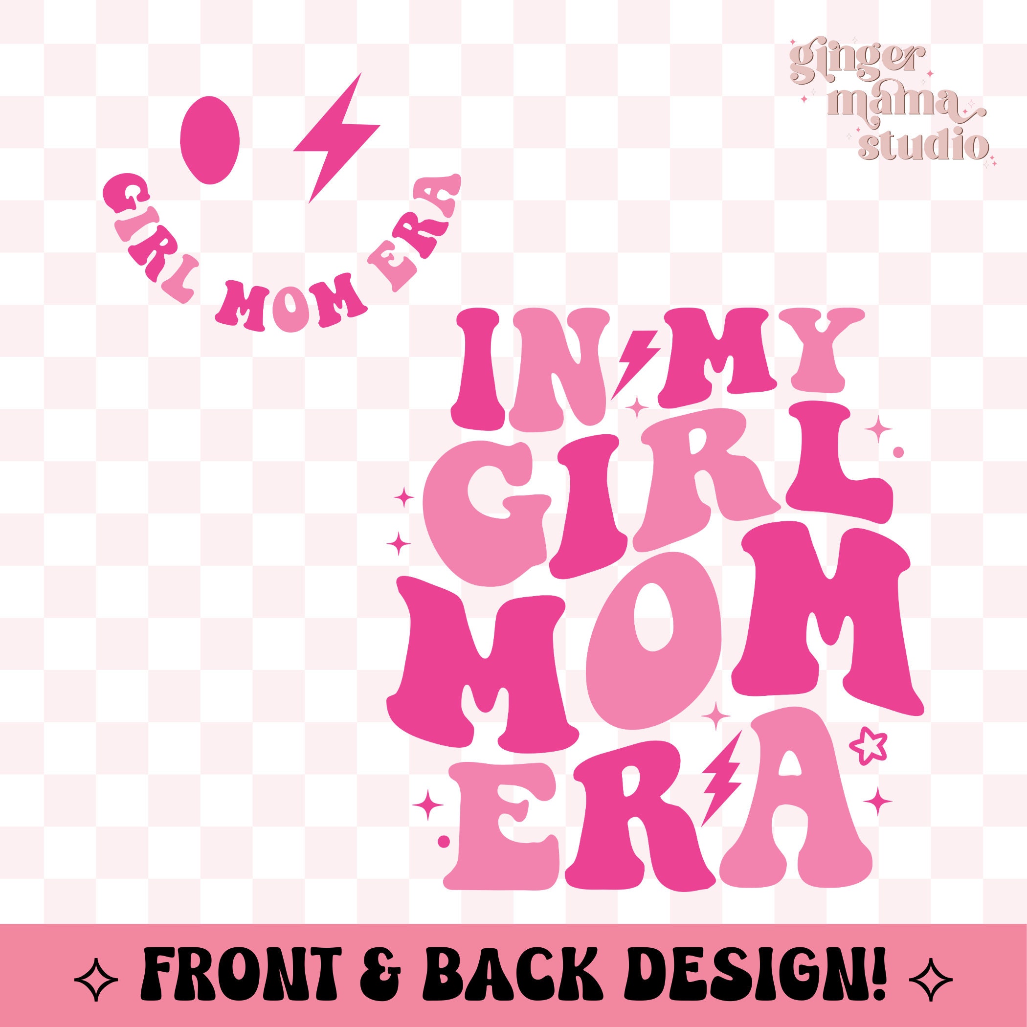 In My Girl Mom Era Smiley Png, New Mom, Expecting Mom, Girl Mama, Girl ...
