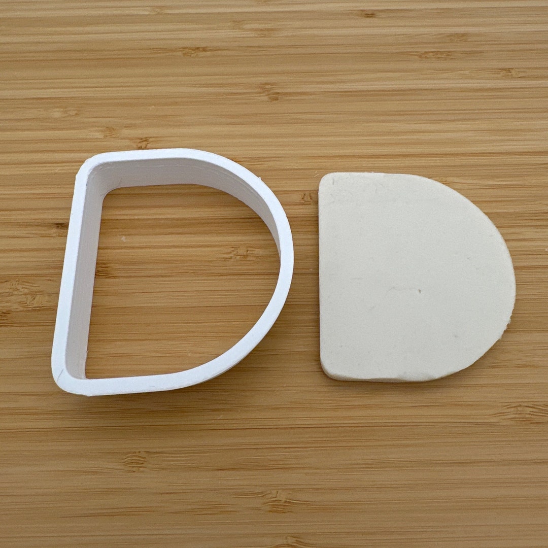 Letter D Cookie, Fondant or Clay Cutter - Etsy