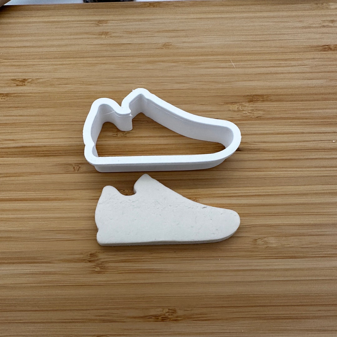 Sneaker or Running Shoe Cookie, Fondant or Clay Cutter - Etsy
