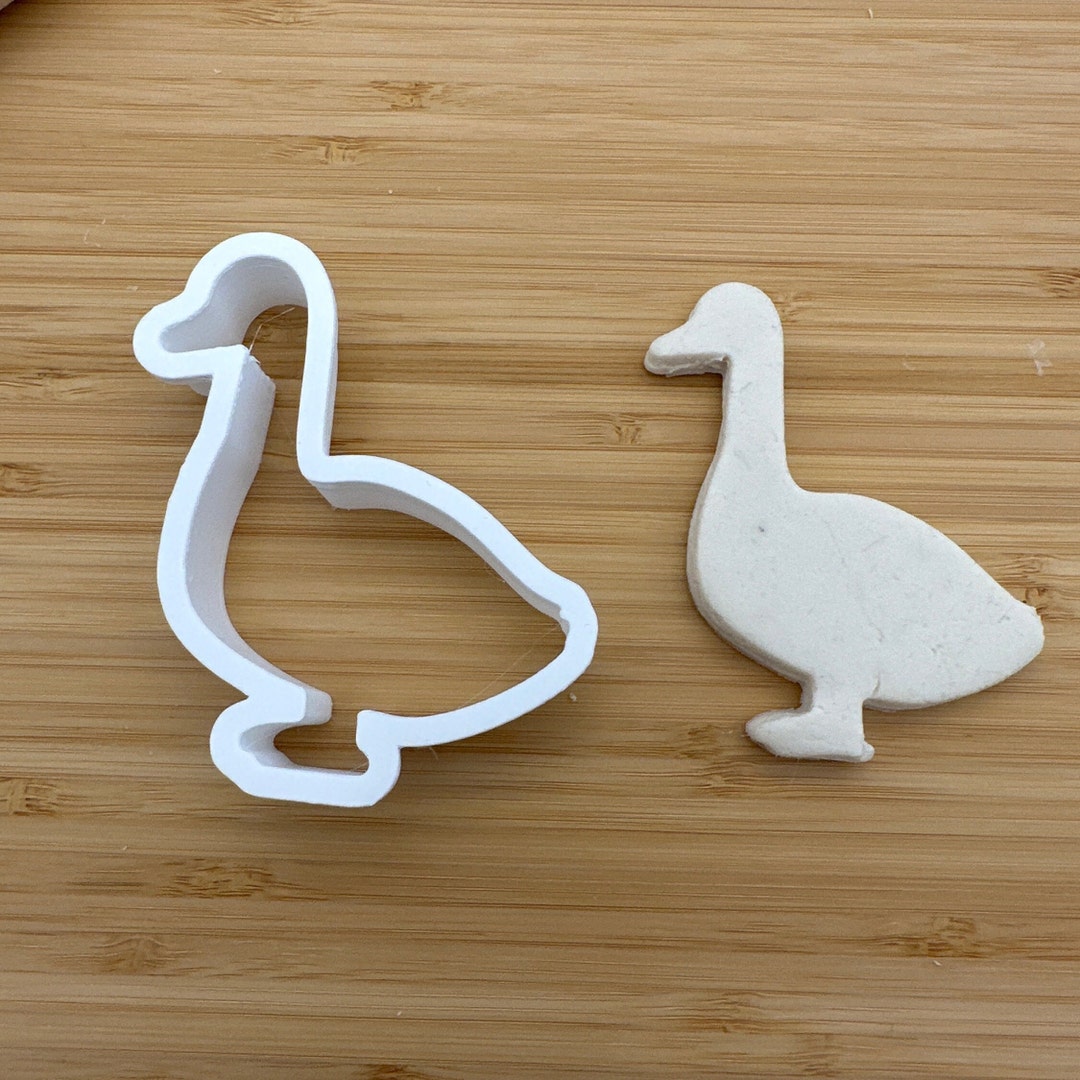 Goose Cookie, Fondant or Clay Cutter - Etsy