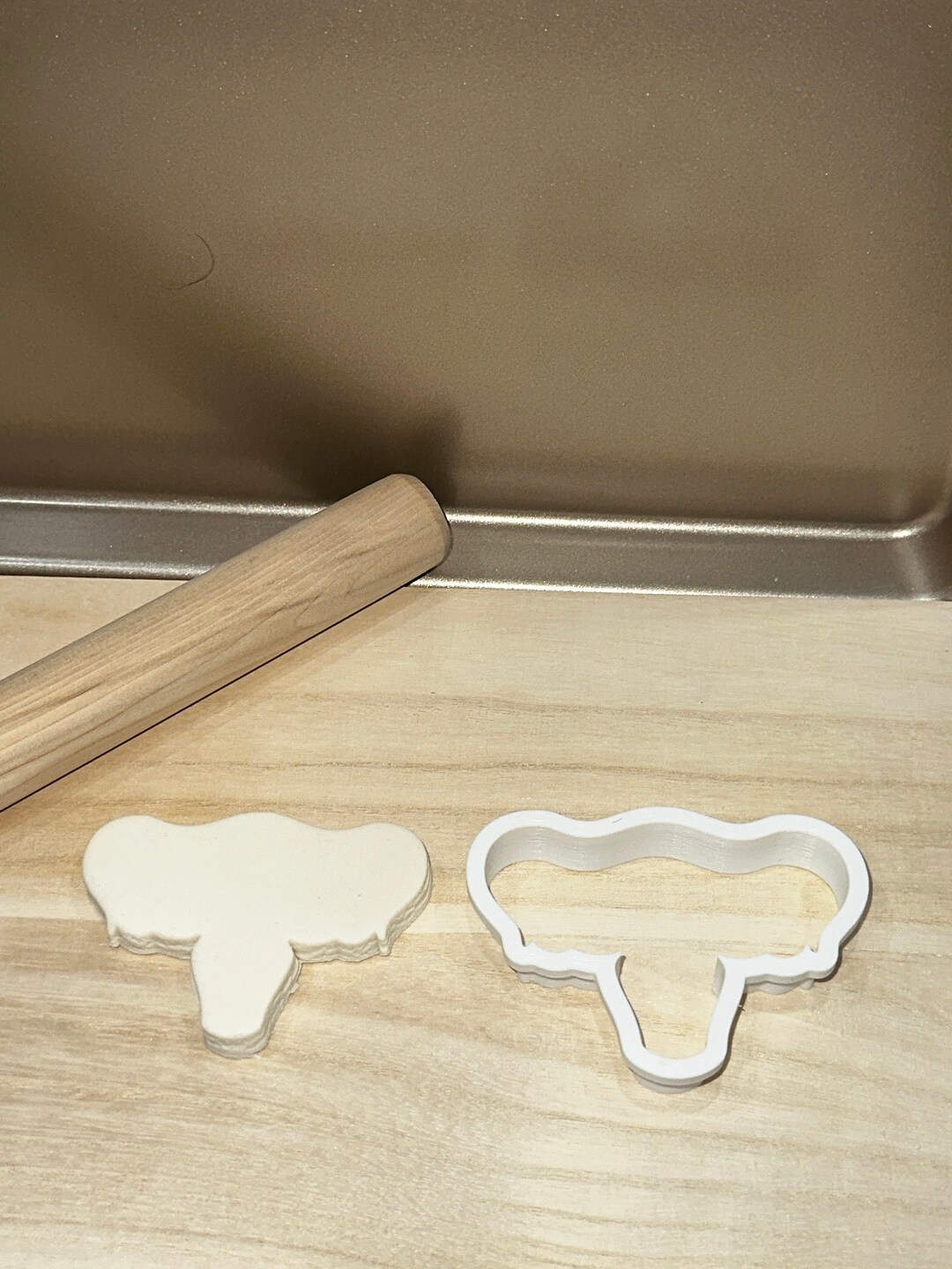 Uterus Cookie, Fondant or Clay Cutter - Etsy