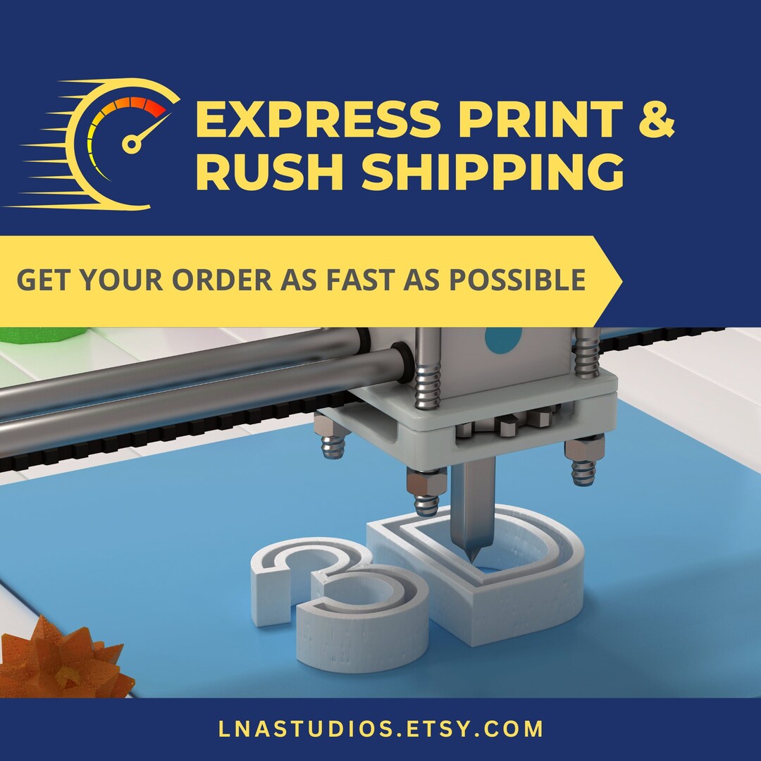 Express 3D Printing and Rush Shipping: Get Your Order as Fast as ...