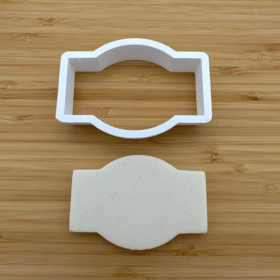 Marquee Plaque 2 Cookie Fondant or Clay Cutter - Etsy