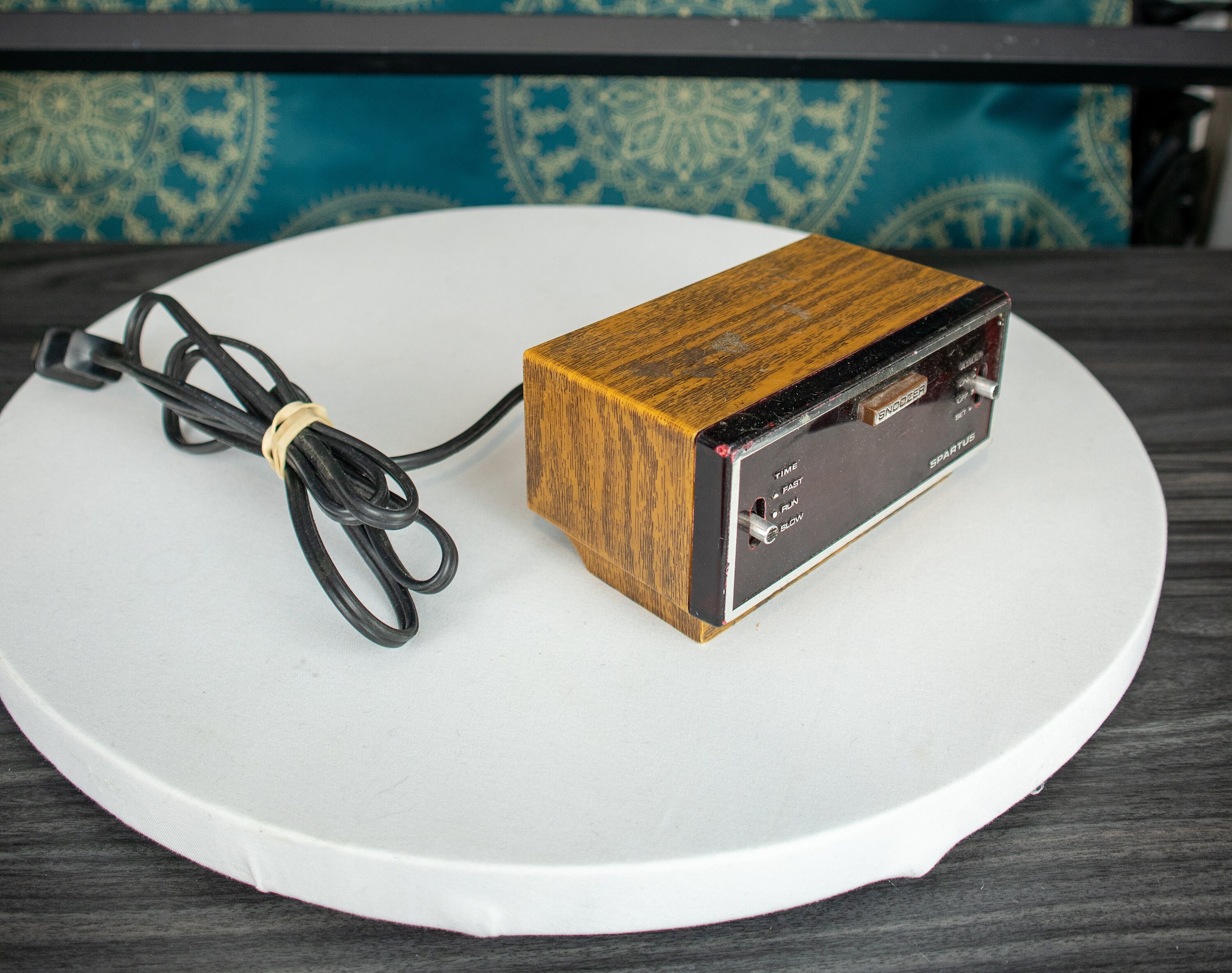 Spartus Vintage Alarm Clock 1978 - Etsy