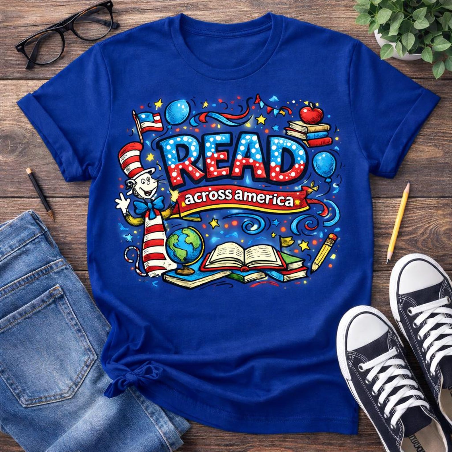 Read Across America - Dr Seuss Week Png - Instant Download - Etsy