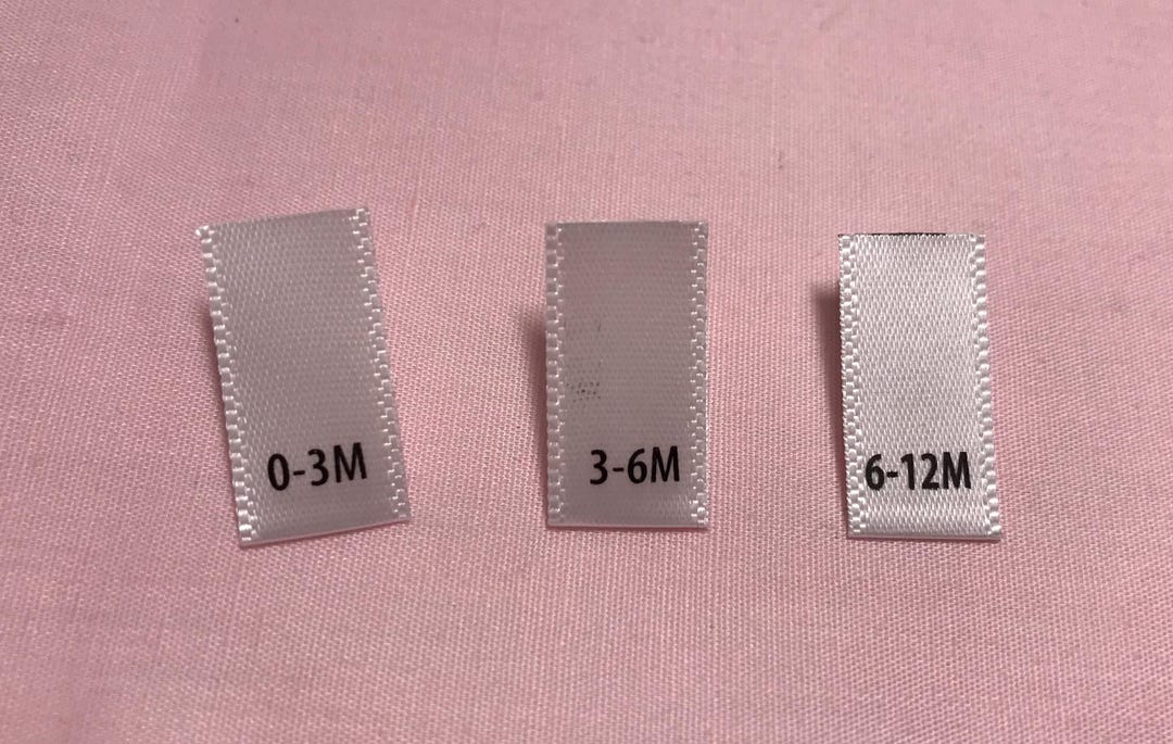 Toddler Size Labels Tags Kit for Sewing and Crafting. - Etsy