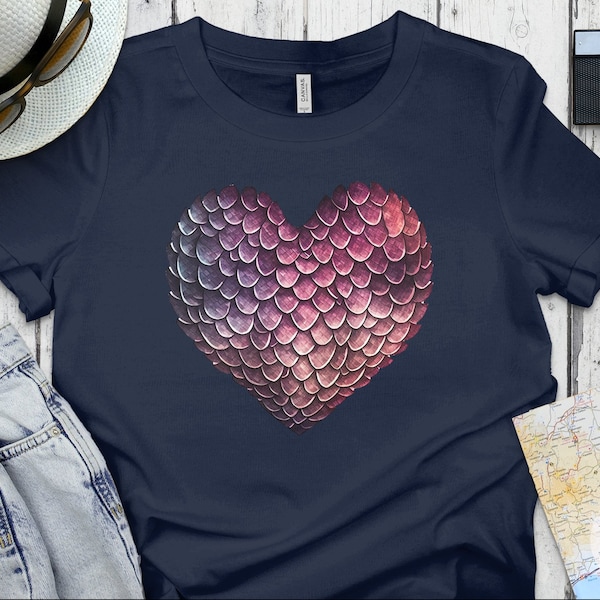 Red Dragon Scale Shirt - Etsy
