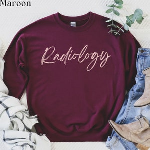 Radiology Technologist Sweatshirt | Rad Tech Xray Sweater ...