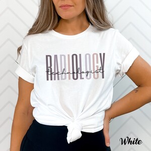 Radiology Technologist T Shirt| Rad Tech Xray Tee | Radiographer Shirt ...