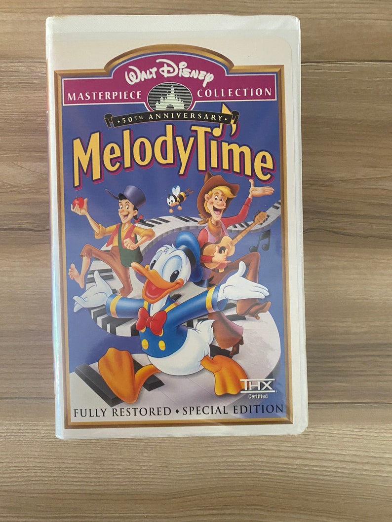 RARE Walt Disney’s Masterpiece Collection- 50th Anniversary Melody Time ...