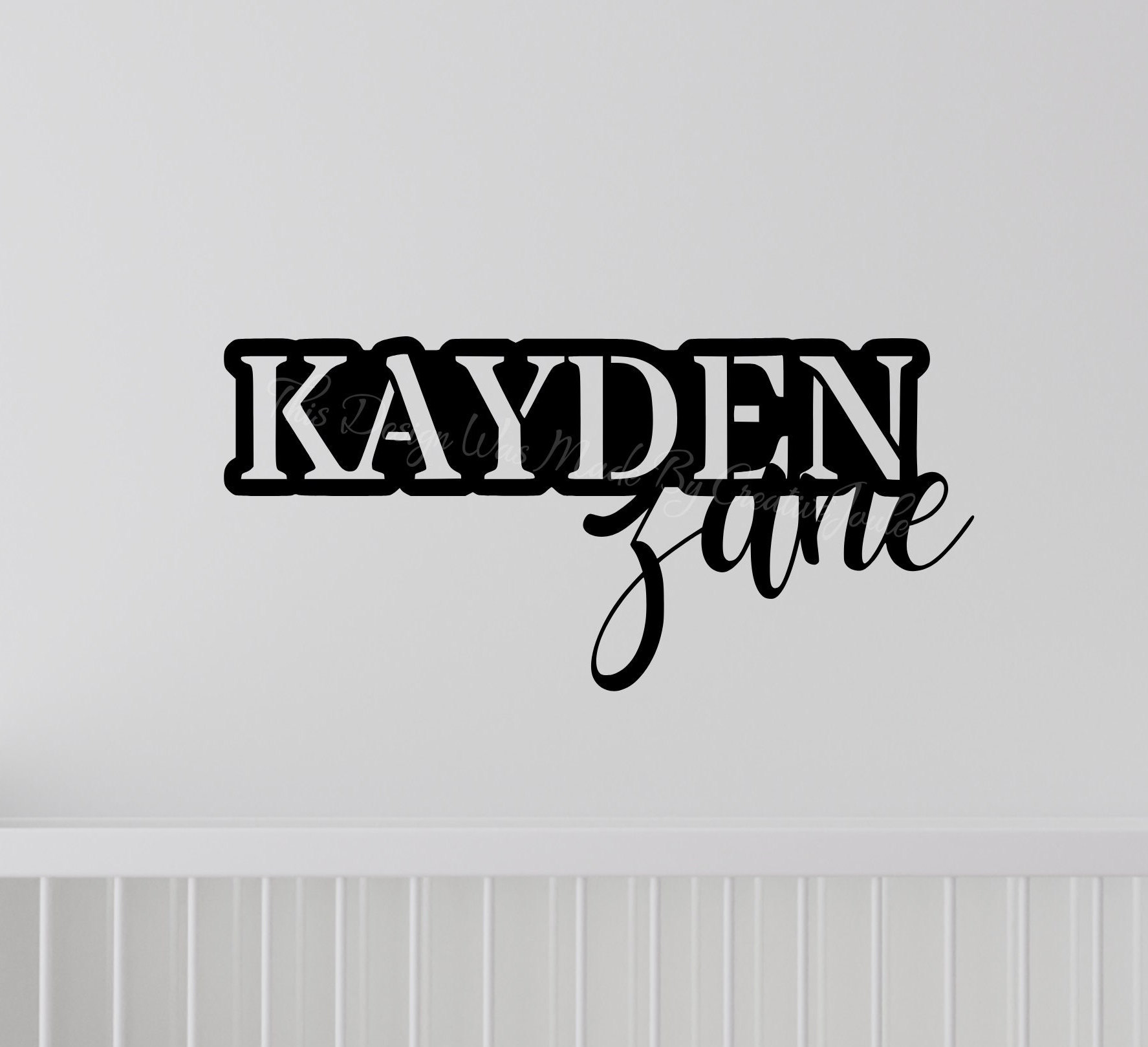 Large Metal Name Sign, Nursery Name Sign, Boy Name Sign, Above Crib ...