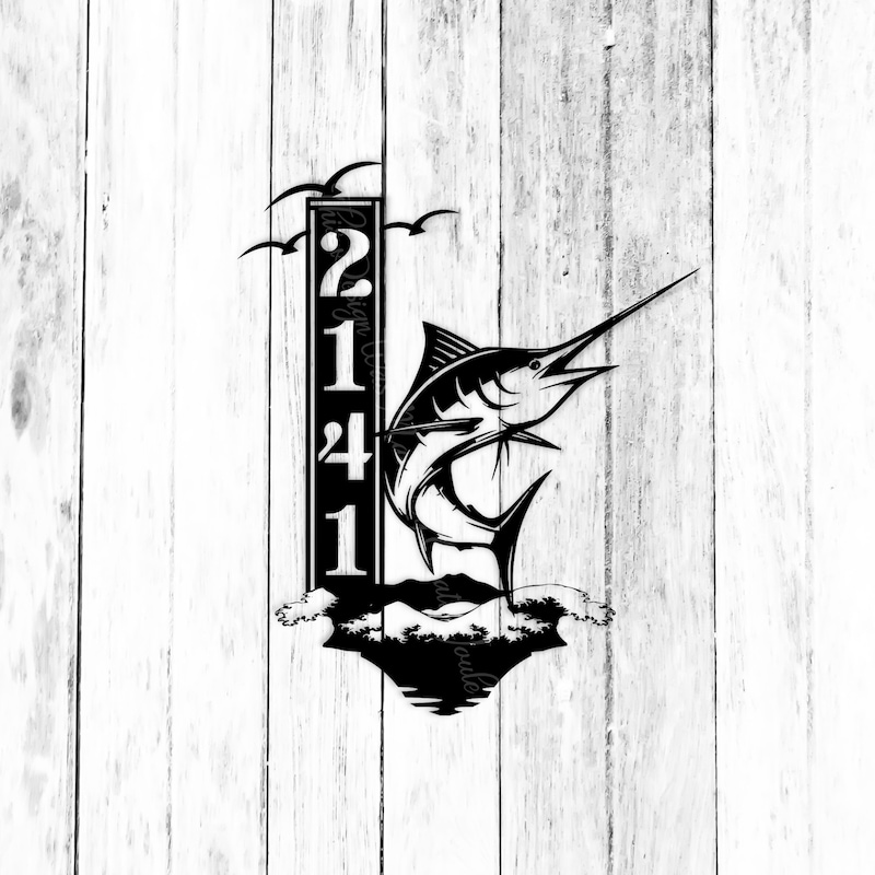 Water Themed House Sign - Etsy