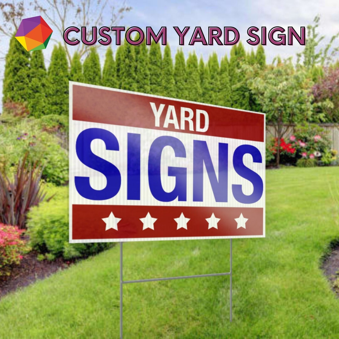 Custom Yard Signs Yard Art Garden Signs Customized Ideas - Etsy