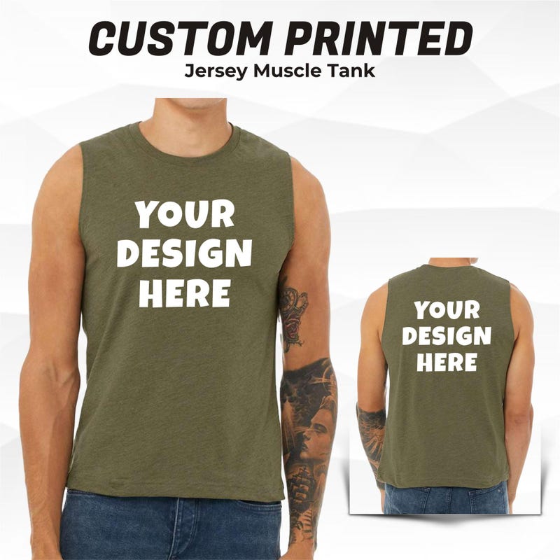 Muscle T Shirts Custom - Etsy
