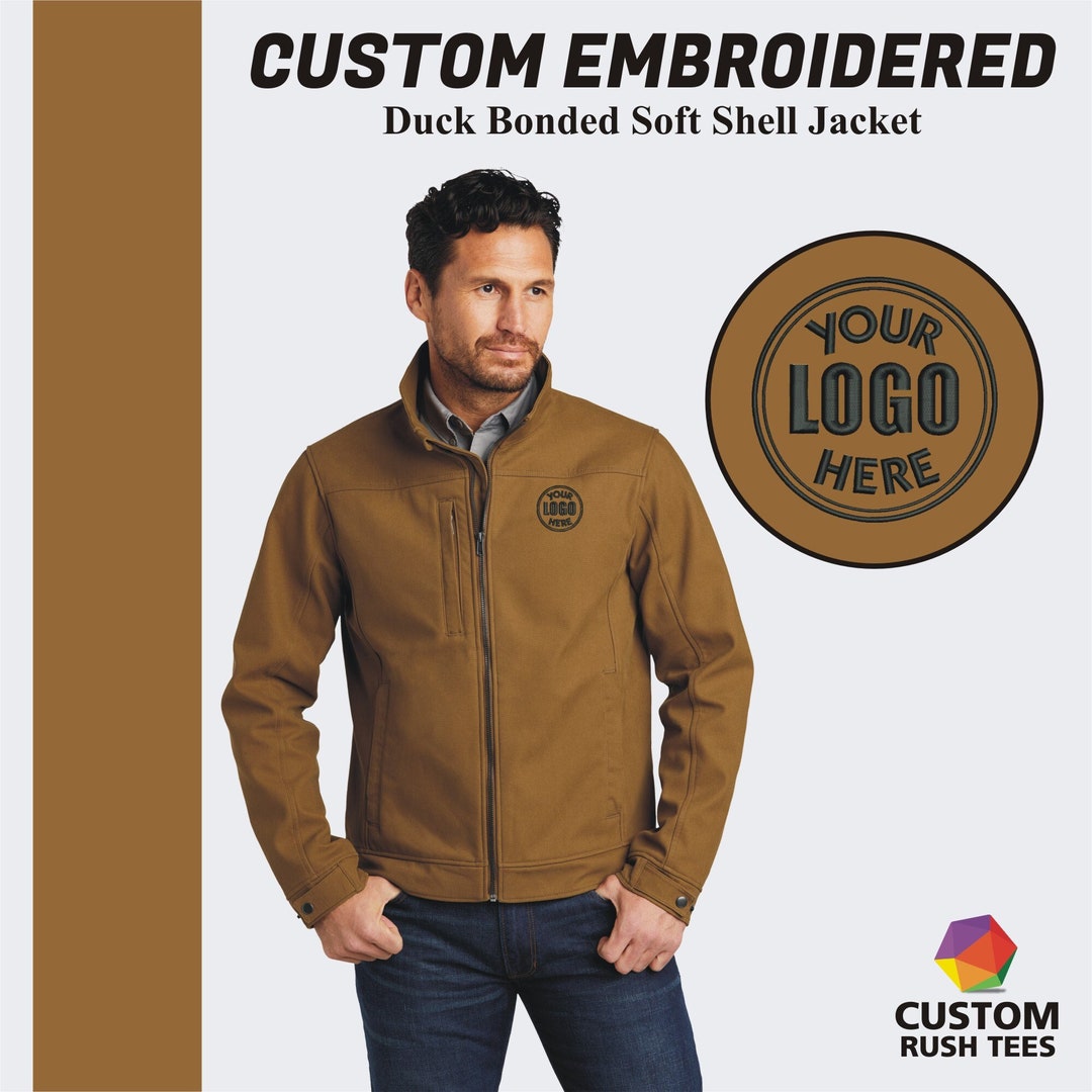 Cornerstone® Custom Soft Shell Jacket, Embroidered Full-zip Jacket ...